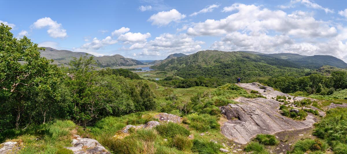 Ladies View Panorama Killarney National Park County Kerry - Destination ...